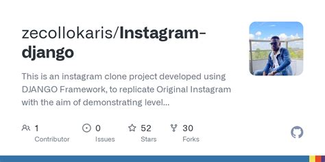 Github Zecollokarisinstagram Django This Is An Instagram Clone