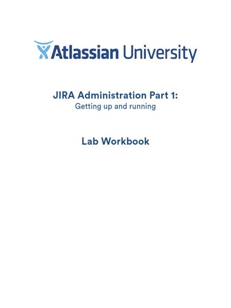 Jira Admin Pt1 Lab Workbook Pdf Application Software Zip File Format