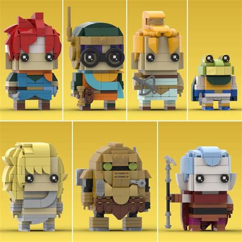 Lego Moc Chrono Trigger Brickheadz Collection By Drbrickheadz Rebrickable Build With Lego