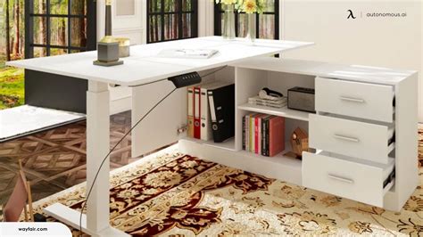 Top 7 Elegant White L Shaped Standing Desks