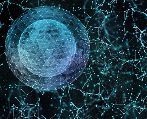 Abstract Network Data Connection Stock Illustration Illustration Of Connectivity Fiber 91393744