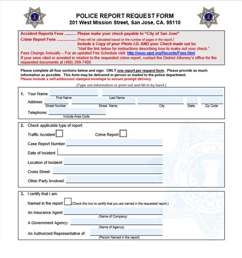 15 Free Police Report Templates Free Word Templates