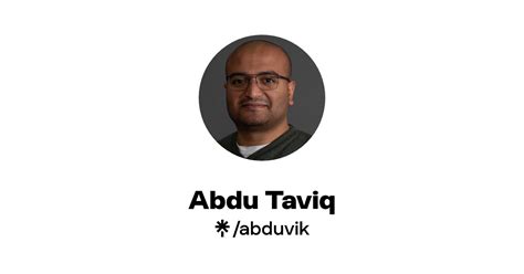 Abdu Taviq Tiktok Twitch Linktree
