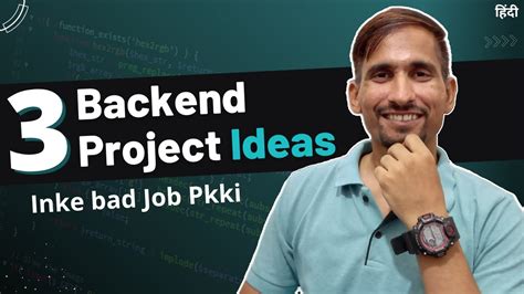 3 Backend Project Ideas For Beginners To Get Hired We Talk Digital Youtube