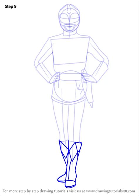 How To Draw Pink Ranger From Power Rangers Power Rangers Step By Step DrawingTutorials101 Com