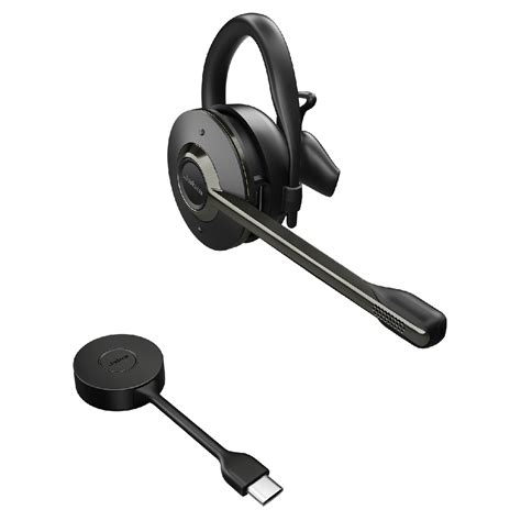 Jabra Engage Convertible Wireless Headset With Link Usb C Adapter Dect Uc