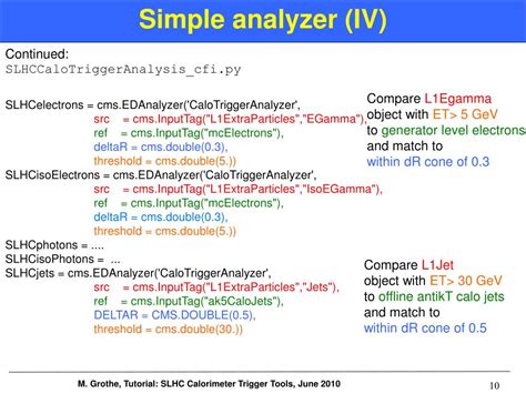 Ppt Tutorial Slhc Calorimeter Trigger Tools Powerpoint Presentation Id4697396