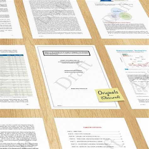 Information Memorandum Examples Convincible Cambridge Uk