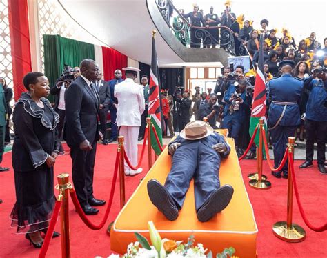 In Photos Raila Odinga Lying In State At Parliament Buildings Tv47