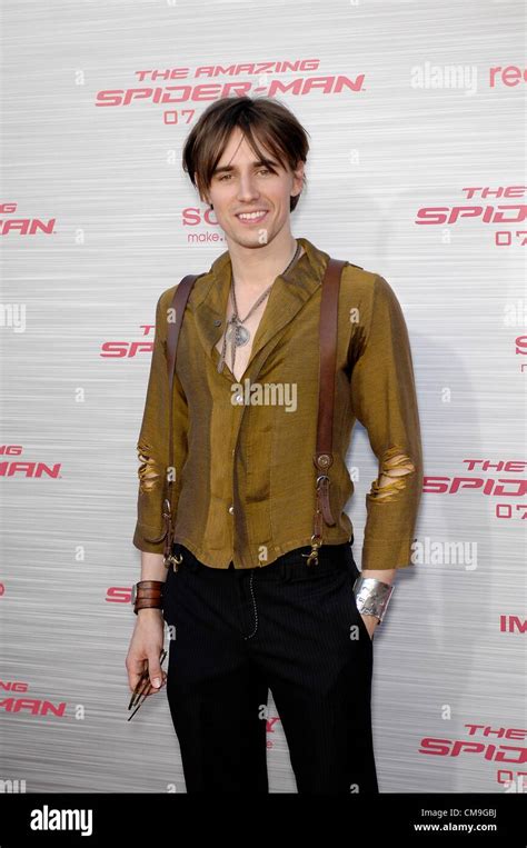 Reeve Carney At Arrivals For The Amazing Spider Man Premiere Regency
