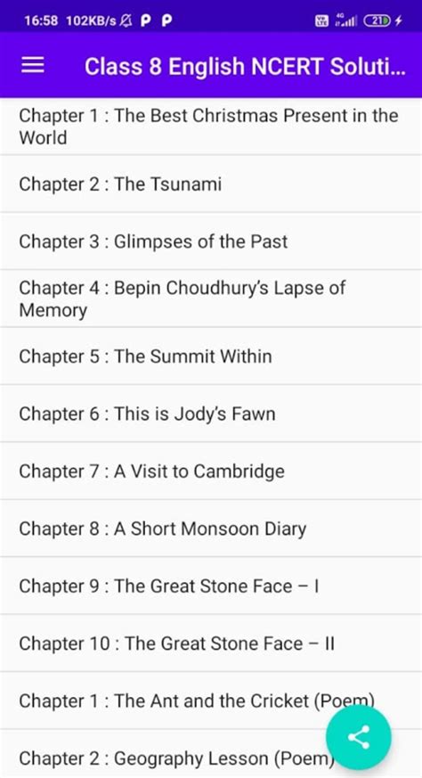 Class 8 English Ncert Solutions Apk For Android Download