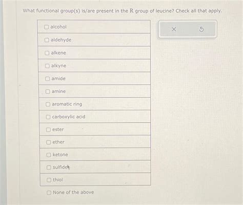 Solved What Functional Group S Is Are Present In The R Chegg Com
