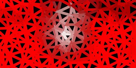Light Red Yellow Vector Abstract Triangle Pattern Vector Art At Vecteezy