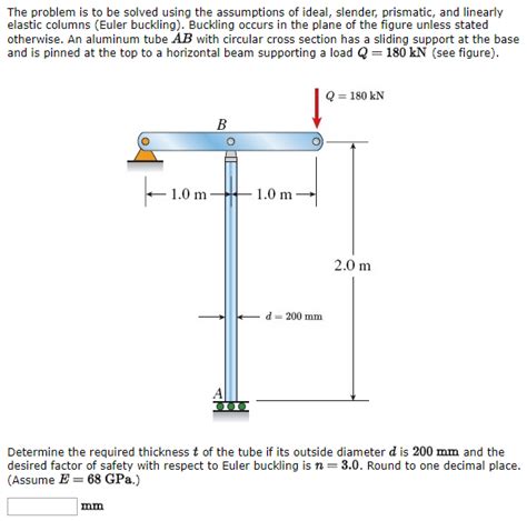 solved the problem is to be solved using the assumptions of