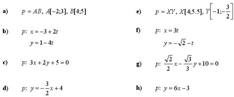 Math Exercises And Math Problems Analytic Geometry Of The Straight Line