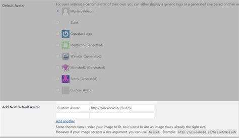 How To Change The Default WordPress Avatar