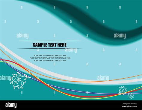 Green Abstract Floral Background Vector Illustration Stock Vector Image And Art Alamy