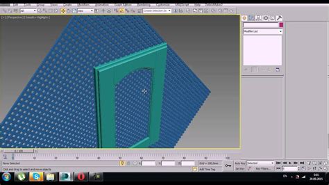 Уроки в 3d Max Кухонный фасад в 3d Max С решёткой и стеклом Часть 3 Проект Ильи Изотова Youtube