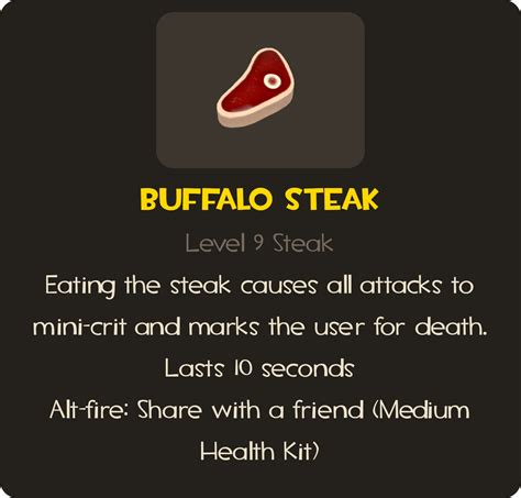 What If Buffalo Steak Was Made Similar To Crit A Cola R Tf2