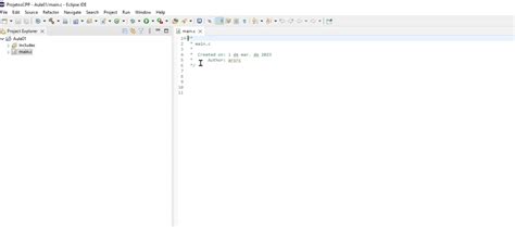 Novo Projeto C No Eclipse Cpp
