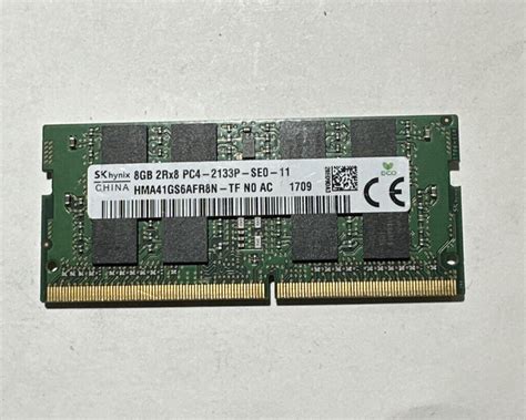 Used SK Hynix GB DDR P PC SODIMM Laptop Memory RAM HMA GS AFR N TF UBB Threads