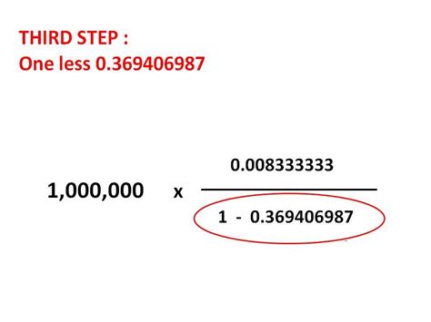 How To Compute The Monthly Amortization
