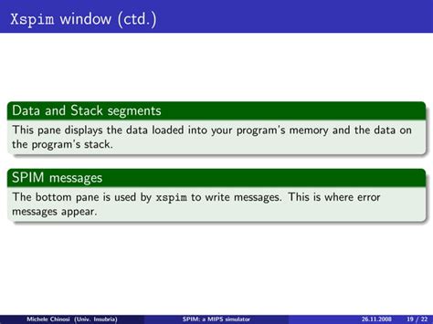 Spim Mips Simulator Ppt