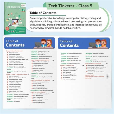 Icse Coding Ai Robotics And Computer Book Class 5 Tech Tinkerer