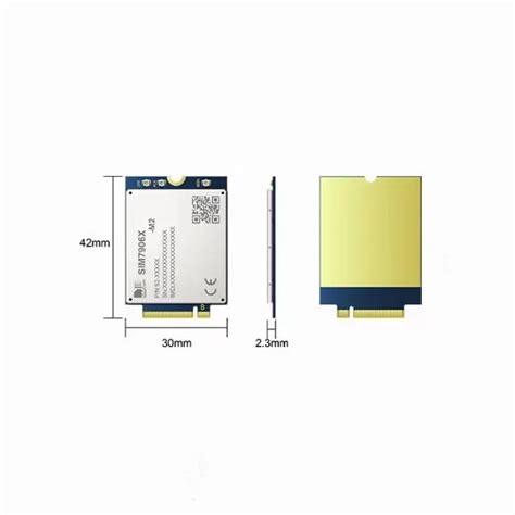 SIMCOM LTE A Cat 6 SIM7906SA M2 Muztech