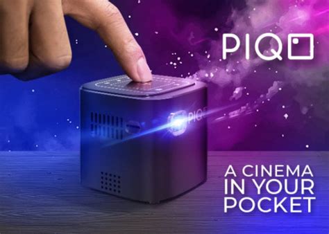 Piqo Pocket Pico Projector Projects Inch P Picture Geeky Gadgets