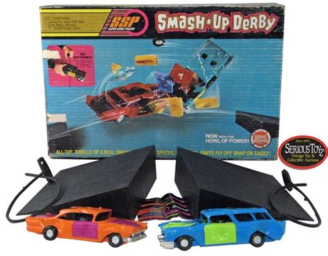 Vintage 1970 S Ssp Smash Up Derby Set By Kenner Artofit