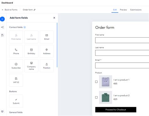 Wix Forms The Difference Between The New And Old Wix Forms Help Center