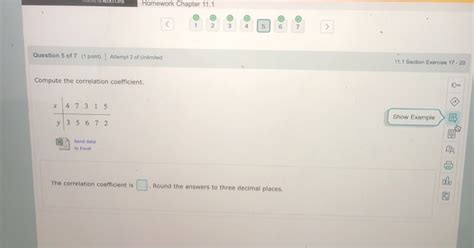 Solved Homework Chapter 11 1 Question 5 Of 7 1 Point