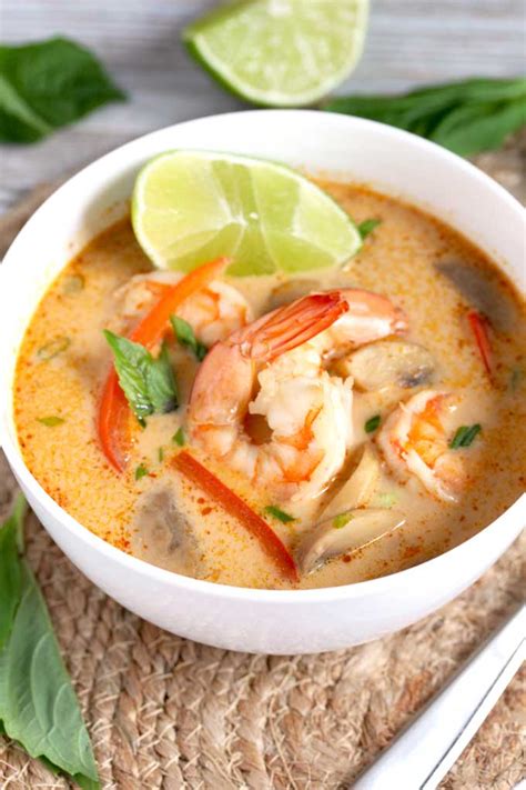 Thai Coconut Curry Shrimp Soup Recipe