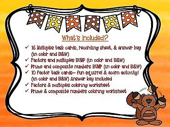Factors Multiples Prime Composite Numbers By The Classroom Corner