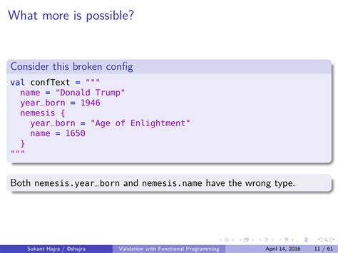 Scala Validation With Functional Programming Ppt