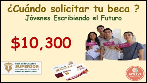 ≫ Beca Jóvenes Escribiendo El Futuro ¿cuándo Podrás Solicitarla