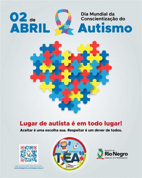 Dia Mundial De Conscientização Do Autismo é Celebrado Em Rio Negro