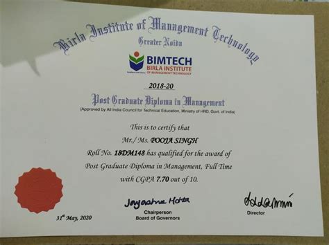 Pooja Singh On Linkedin Classof2020 Mba Pgdm Convocation Gratitude 13 Comments