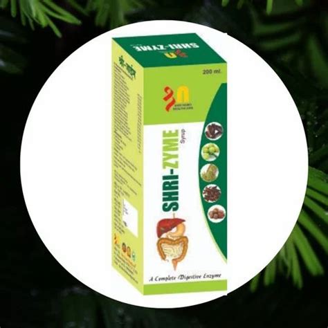 Shri Zyme Syp 200ml At ₹ 110 Piece Ayurvedic Digestive Enzyme Tonic In Ghaziabad Id 25945592773