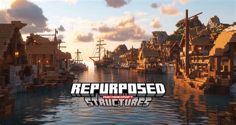 Repurposed Structures Structures Vanilla Revisitée Mod Minecraft 1 15 2 → 1 21 9