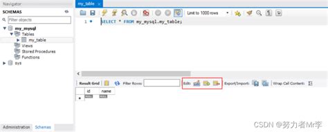 Mysql Workbench数据库基本操作mysql Workbench连接数据库 Csdn博客