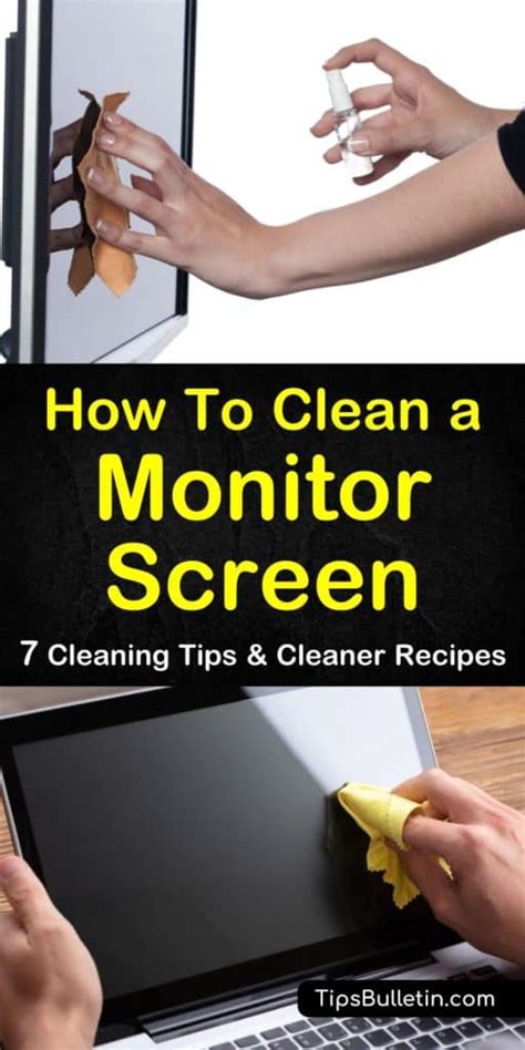 7 Ideal Ways To Clean A Monitor Screen