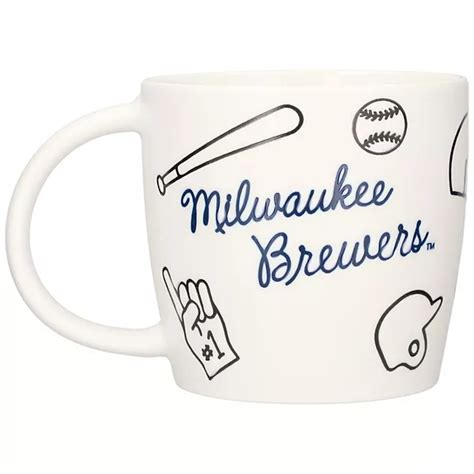 Milwaukee Brewers 18oz Playmaker Mug