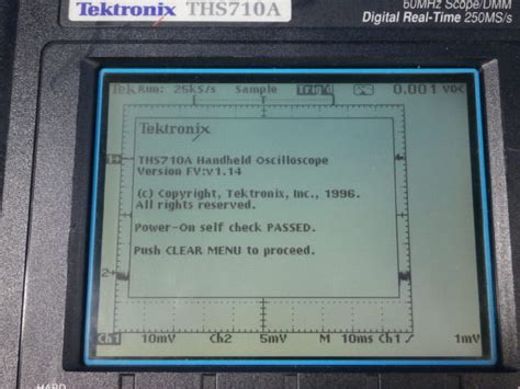 Yahoo オークション Tektronix Ths710a Oscilloscope 250ms S
