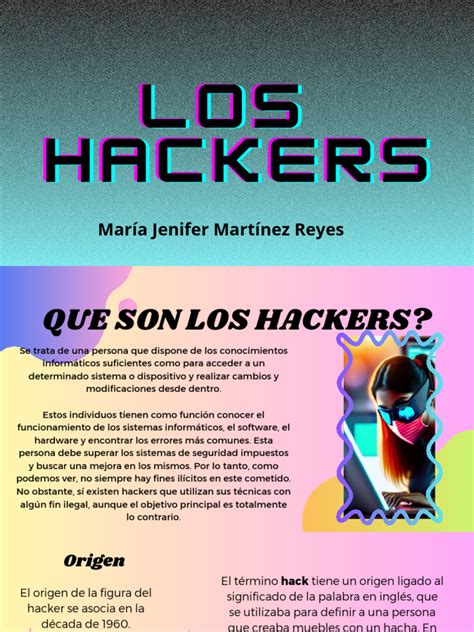 Los Hackers Pdf Hacker De Seguridad Sombrero Blanco Seguridad