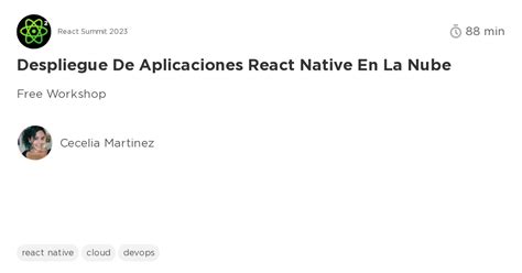 Despliegue De Aplicaciones React Native En La Nube