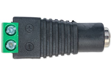 Female Dc Connector With Terminal