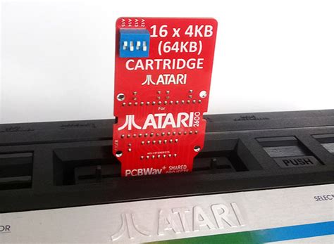 DIY ATARI 2600 MULTI GAME CARTRIDGE Share Project PCBWay