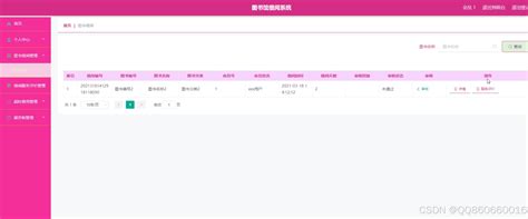 Python毕业设计基于django的图书馆借阅系统 Csdn博客